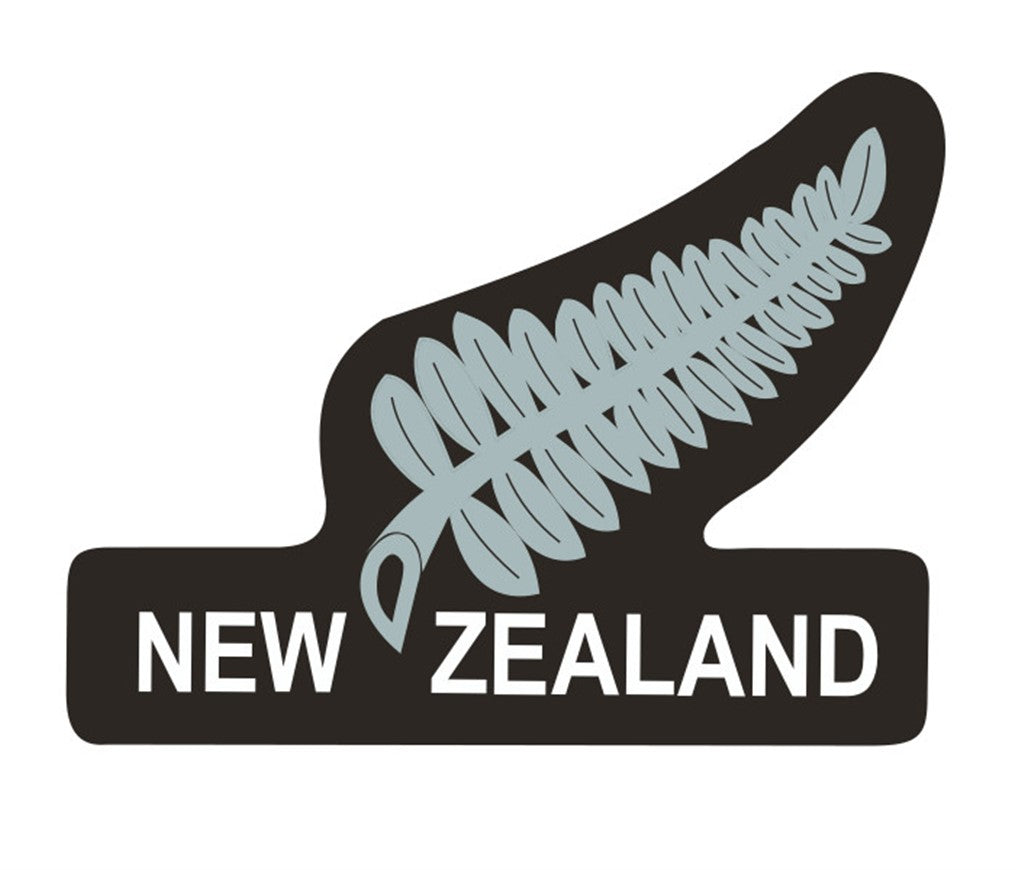 BLANKET PATCH - NEW ZEALAND SILVER FERN - Shaped – Scouts Direct