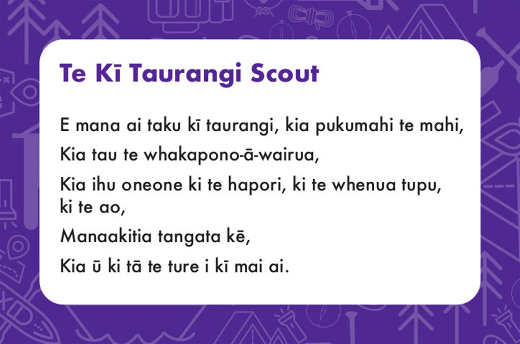 CARD - OUR SCOUT PROMISE – Scouts Direct